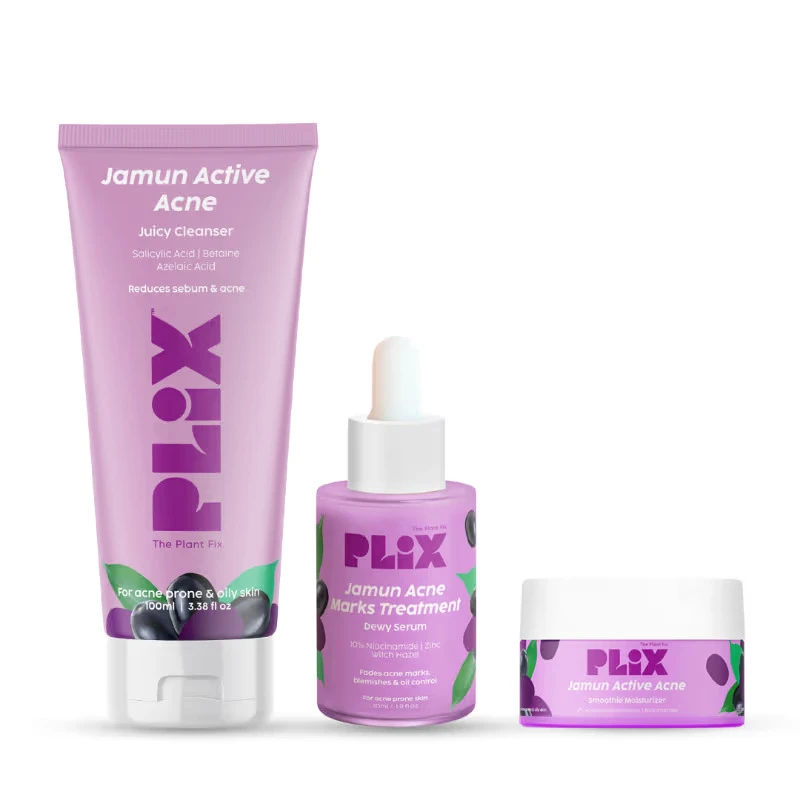 Plix Jamun Active Acne trio